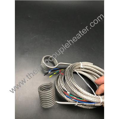 中国 ホットランナー 温泉コイルヒーター ホットランナー システム 熱対型 J 密度の近い 販売のため