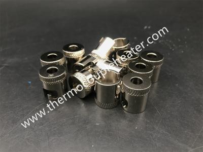 China NICKEL PLATED BRASS BAYONET CAPS Single Slot for Springs-type Thermocouple for sale