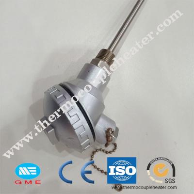 China Par termoelétrico revestido da RTD PT100 com conexão do processo para a área industrial à venda