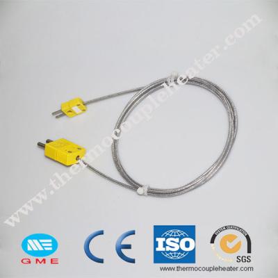 中国 Kは産業使用のための熱電対RTDワイヤー補償ケーブルの保護とタイプします 販売のため