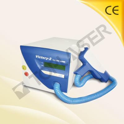Cina Punto/lentiggini del caffè del laser del ND Yag del Q-commutatore da 5 hertz che rimuovono con l'esposizione LCD in vendita