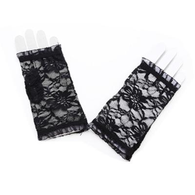 Cina I guanti Fingerless vuoti sexy del pizzo degli adulti, ingranano i brevi guanti Fingerless in vendita