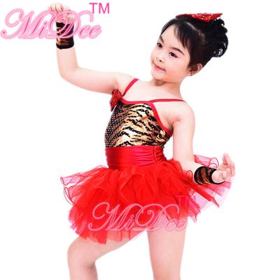 Cina Il tutu di ballo dei coriandoli dei vestiti di ballo dei bambini della prestazione della fase fiancheggia l'animale stampato con gli archi in vendita