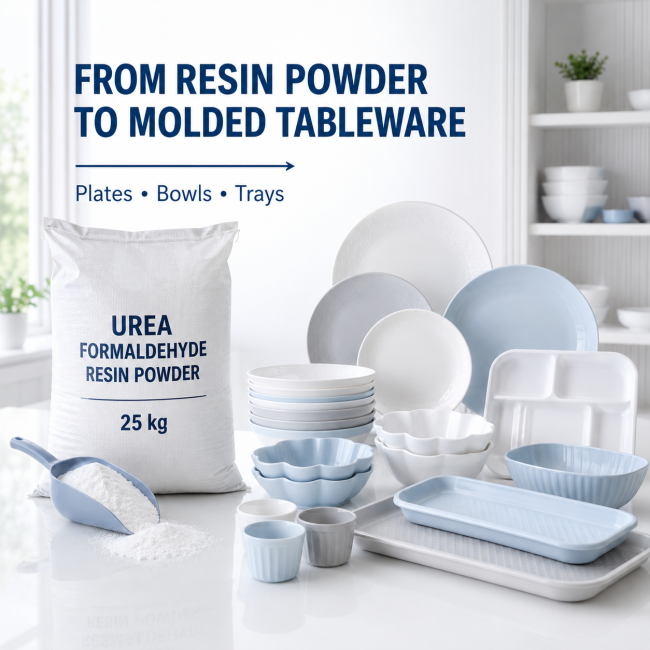 Custom packaging and formulation options for melamine UF powder