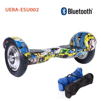 China Graffitikleur van het Wielhoverboard van Segway van het 10 Duimwiel Grote Zelf het Saldoautoped Te koop