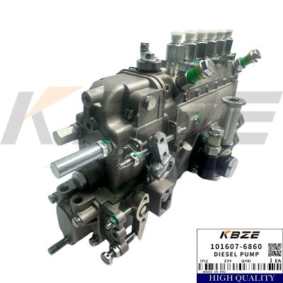 Chine ME078064 KOBELCO SK290 SK330 POMPE DIESEL 101607-6860 POUR MOTEUR MITSUBISHI 6D16TL EXCAVATRICE à vendre