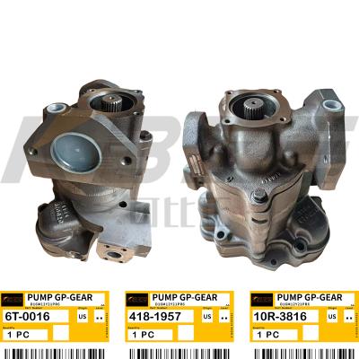 China KBZE 6T-0016 4181957 10R3816 NEW GEAR PUMP ASSY FITS CATERPILLAR D6H D7H TRACK TYPE TRACTOR for sale