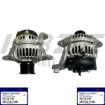 Cina KBZE 17204355 11170321 ALTERNATORE VOLVO ESCAVATORE 24V 80A PER EC140B EC210B EC290B EC360B EC460B EC700B in vendita