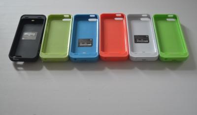 Cina Copertura di sostegno all'aperto bianca del caricabatteria di caso della banca di potere per il iphone 5c in vendita