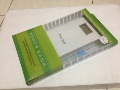 Cina Banca solare 12000mAh di potere di USB del caricatore di Iphone 18650 bianchi portatili in vendita