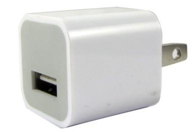 Cina I caricatori dell'automobile dell'ABS 5Volt 1A USB alimentano l'adattatore, caricatore giallo porpora di viaggio in vendita