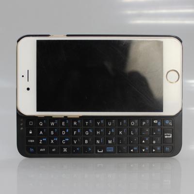 中国 ABS キーボードとの白い/黒スライドの Iphone 6 Bluetooth のキーボードの箱 販売のため