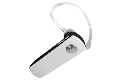 Cina Cuffie avricolari stereo di Bluetooth dell'annullamento di rumore, gancio senza fili dell'orecchio di modo bianco in vendita