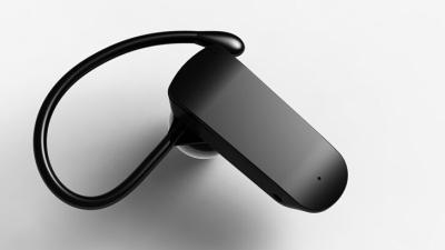Cina Cuffie avricolari stereo senza fili di Bluetooth del trasduttore auricolare nero portatili per l'autista di automobile in vendita