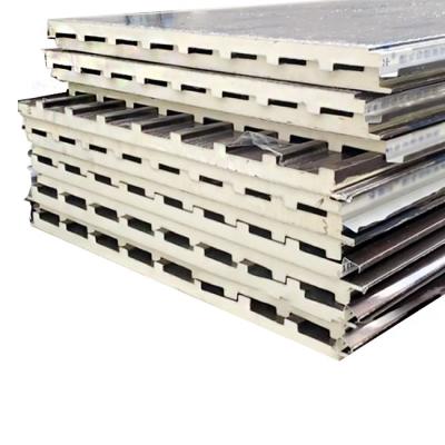 Economical Customized Wall Insulation 45mm PU Polyurethane Aluminum Panel Metal