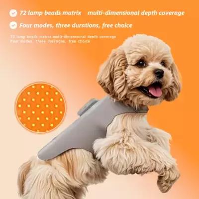 PET2001 pet back area application reference OEM pet back red light therapy device application in various settings