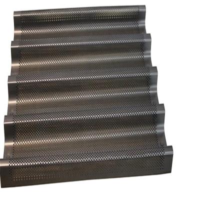 Cina RK Bakeware Cina Foodservice NSF Non-stick 6 file Baguette Tray Pan Panetteria French Loaf Mold in vendita