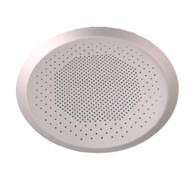 Cina RK Bakeware Cina-hard Coat Anodizzato Perforato Sottile crosta Panna da pizza per Pizza Hut in vendita