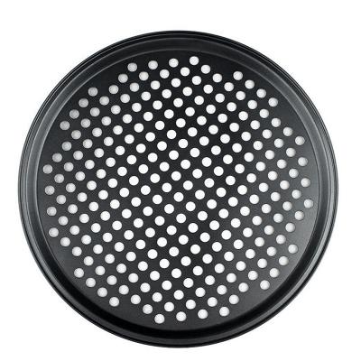 中国 Rk Bakeware 中国 メーカー-リム付のアンスティック アルミピザディスク 販売のため
