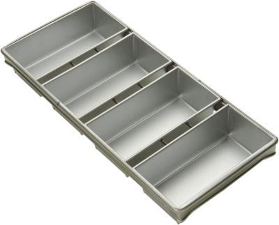 Китай Rk Bakeware China Foodservice 906925 Commercial Bakeware 6 Strap Bread Pan Серебряный продается