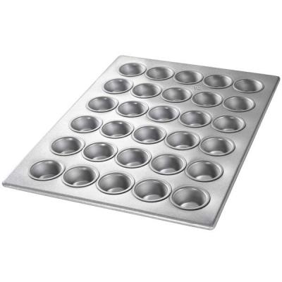 China RK Bakeware China Foodservice NSF 9'30 Cup 1.1 Oz. Gelaste gealuminiseerde stalen mini muffinbak Te koop
