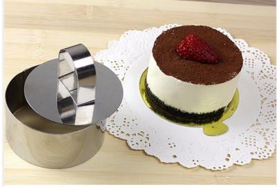 Китай RK Bakeware China Foodservice NSF Нержавеющая сталь 8 дюймовый Mousse Ring продается