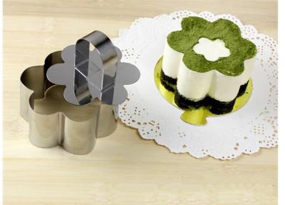 Китай RK Bakeware China Foodservice NSF 304 Нержавеющая сталь Цветочный пирожный кольцо, Красивое пекарное кольцо Формы настройки размера продается