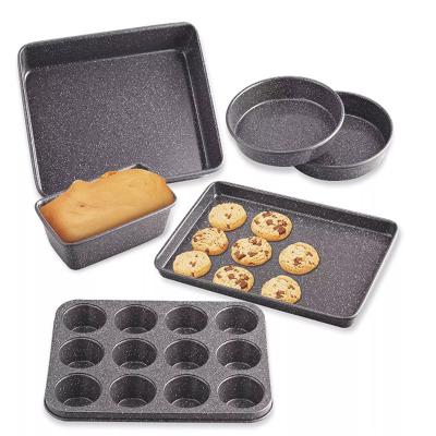 中国 RK Bakeware 中国 食品サービス NSF 6 枚セット ケーキ/クッキー/マフィン/パンパン 販売のため