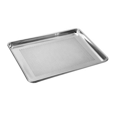 中国 焼物皿 金属パン皿 アルミパン皿 アルミパン皿 perforated aluminium bread sheet pan 販売のため