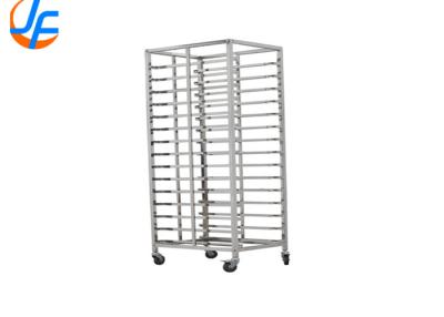 Cina RK Bakeware China Foodservice NSF Revent Oven Double Rack Stainless Steel Baking Trolley in vendita