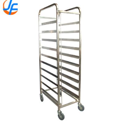 Cina RK Bakeware China-Commercial Catering Acciaio inossidabile Gastronorm Food Tray Rack Trolley GN1/1 in vendita