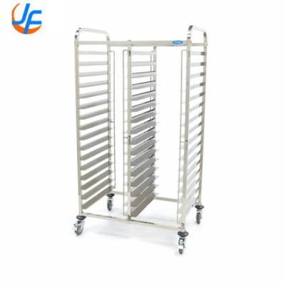 Cina RK Bakeware China-10 Sheet Aluminum Storage Cooling Trolley con scaffale aperta, portapasto per la cottura della pizza in vendita