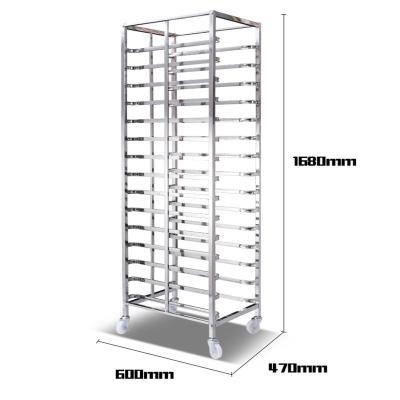 Cina RK Bakeware Cina-Aluminio forno da forno pane panificazione vassoio carrello di pasticceria carrello per prodotti da forno in vendita