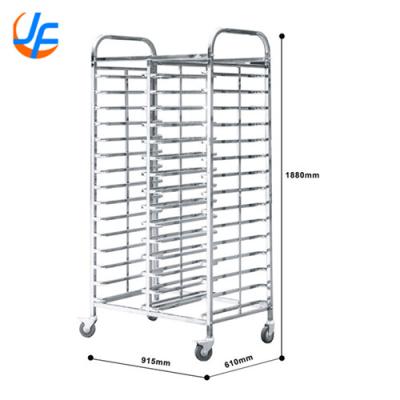 Cina RK Bakeware China-Nesting Commercial Stainless Steel Trolley Rack / Customized Baking Rack Per Panetterie Industriali in vendita