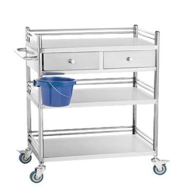 Cina RK Bakeware Cina Ospedale medico rivestimento carrello in acciaio inossidabile carrello chirurgico con cassetti in vendita