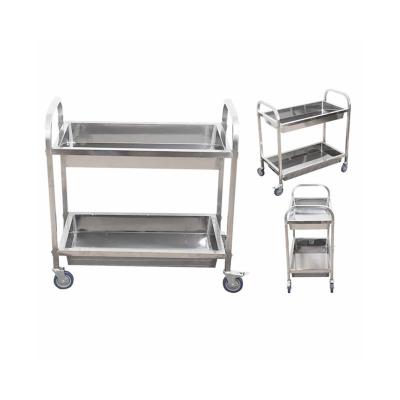 Cina RK Bakeware China Foodservice NSF Double Line Tray Rack Trolley Trolley da forno in acciaio inossidabile in vendita