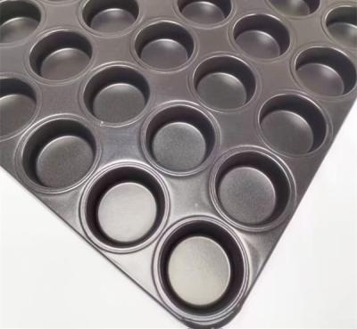 China Cole não o aço carbono bandejas de cozimento do bolo do queque 904x604 de 12 copos à venda