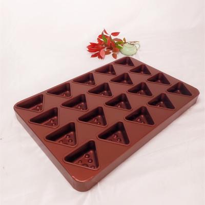China 600*400*50mm 20 bandejas de cozimento do bolo do triângulo 1.0mm das relações à venda