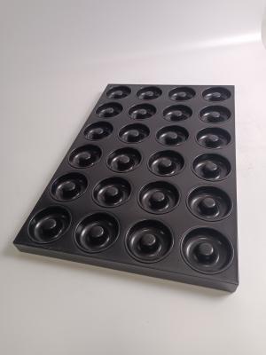 China 24 moldes Tray Roll Up Edge Design da filhós da cavidade para o cozimento diário à venda