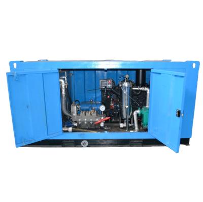 55KW Water Jetting Unit 500bar High Pressure Water Blasting Machine