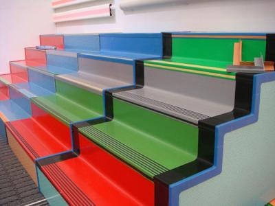 China 450mm PVC Stair Tread for sale