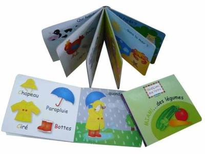 China Impresión del libro de niños orales y escritos de la tarjeta con el papel de Matt en venta