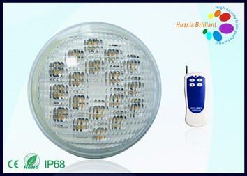 中国 3500K 18 W の暖かい白 LED のプールはエジソンの 12V PAR56 LED のプール ライトをつけます 販売のため