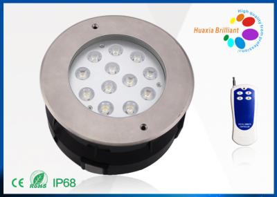Cina IP68 impermeabilizzano il telecomando delle luci rf di 12Watt LED Inground per abbellire in vendita