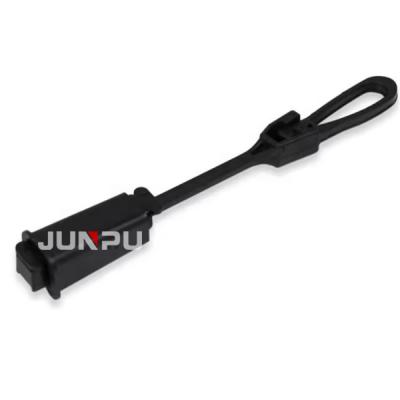 China Fiber Drop Wire Cable Clamp Tension Clamp Flat Fiber Optic Drop Wire Clamp for FTTH for sale