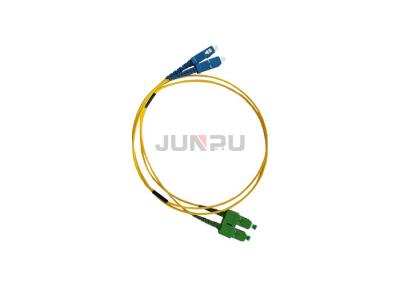 China SC APC - cordón de remiendo de la fibra del duplex de la PC del SC, larga vida del cable del remiendo de la fibra óptica en venta
