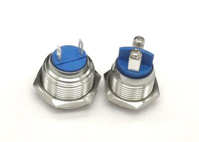 Chine Anti commutateur de bouton poussoir argenté du vandale 1no1nc de PBT 19mm à vendre