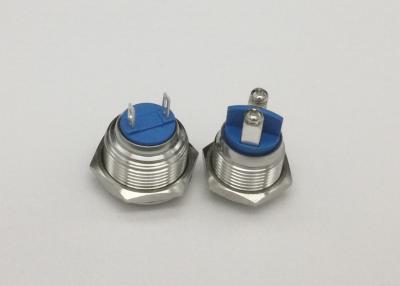 Chine Anti commutateur de bouton poussoir argenté du vandale 1no1nc de PBT 19mm à vendre