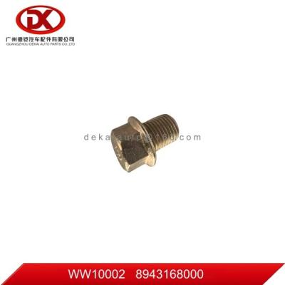 중국 8943168000 8 94316800 0 연료 탱크 배수 플러그 ISUZU NKR77 4JH1 판매용