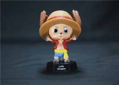 Cina Giocattoli di plastica su ordinazione del fumetto di un pezzo del carattere con uno Strawhat a 3,5 pollici in vendita